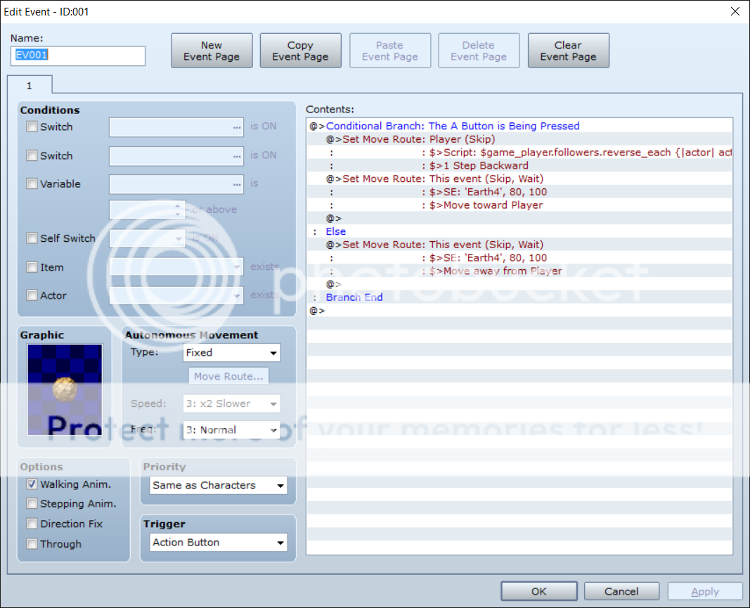 Ultra-easy creation of Push-Pull object | RPG Maker Forums